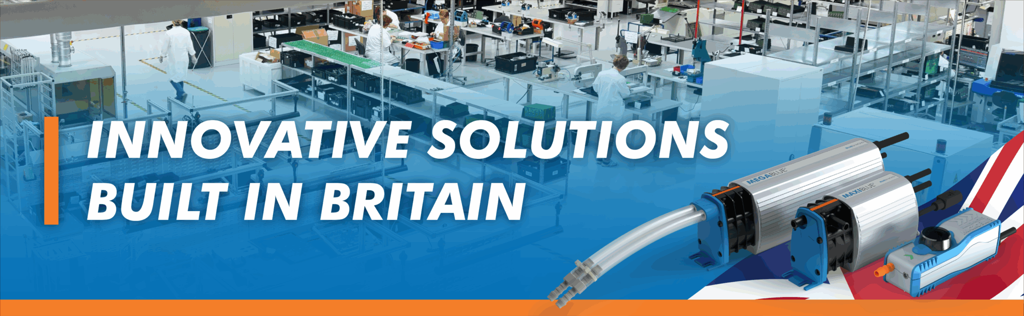BlueDiamond | Flying the flag for British manufacturing - BlueDiamond Pumps